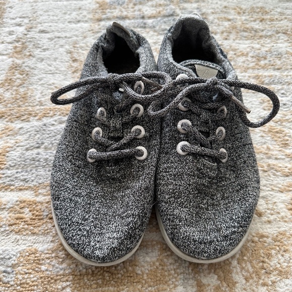 allbirds | Shoes | Allbirds Wool Runners Gray Lace Up Shoes Size 7 ...